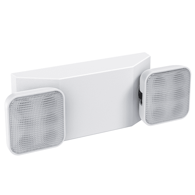 SASELUX Rechargeable LED Emergency Light, Indoor Use, Two Adjustable ...