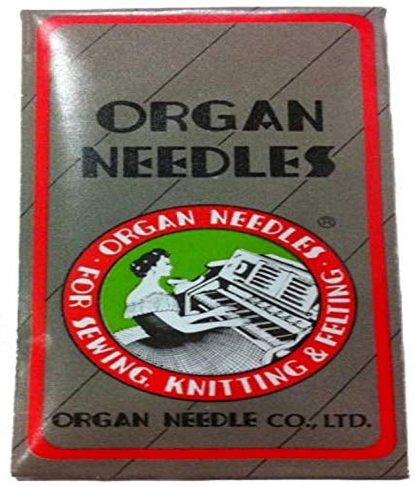 SASEW8012 Sewing Machine Needles by Organ 10 Pack of Ten Needles (100 ...