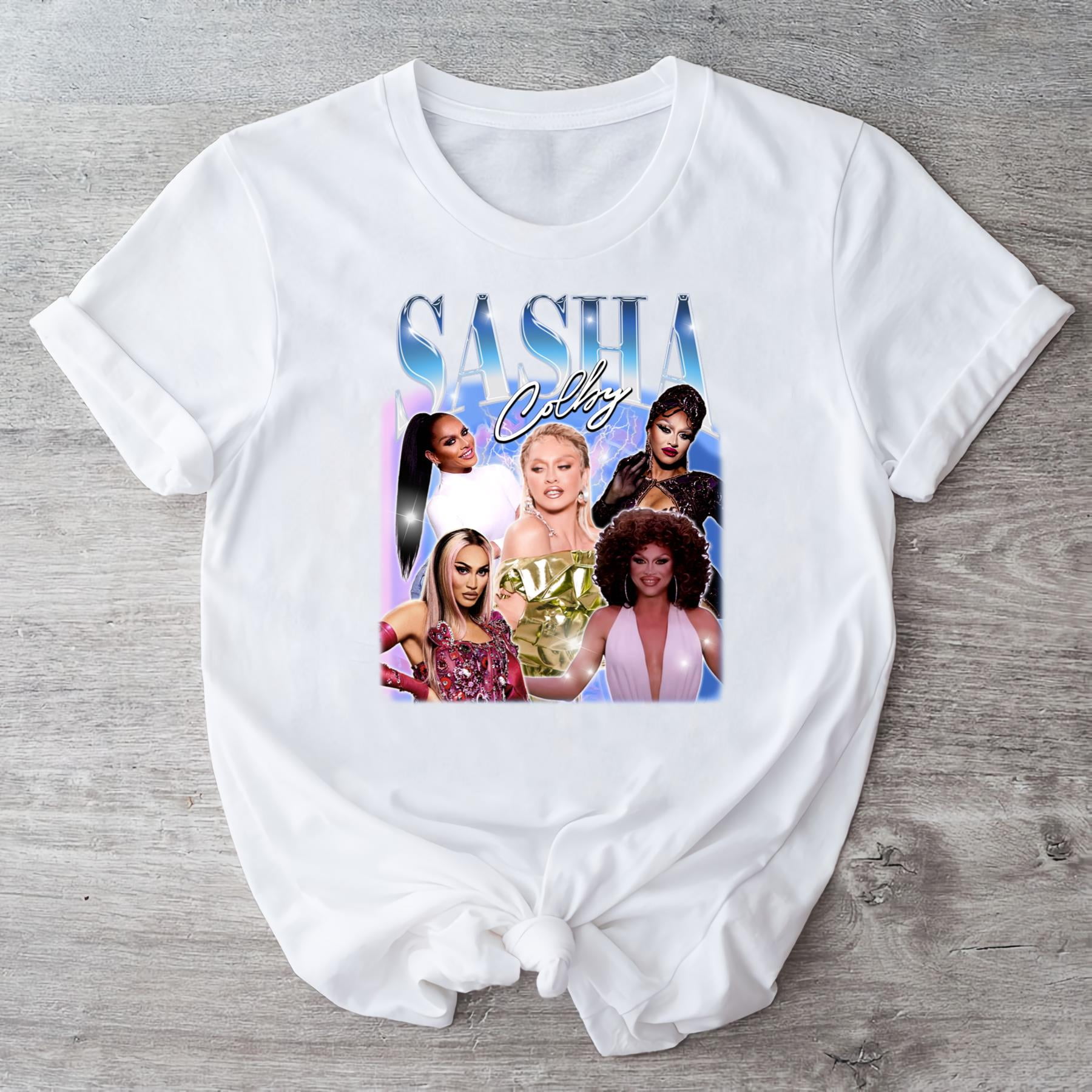 SASHA COLBY Vintage Shirt Sasha Colby Homage Fan Tees Sasha Colby ...