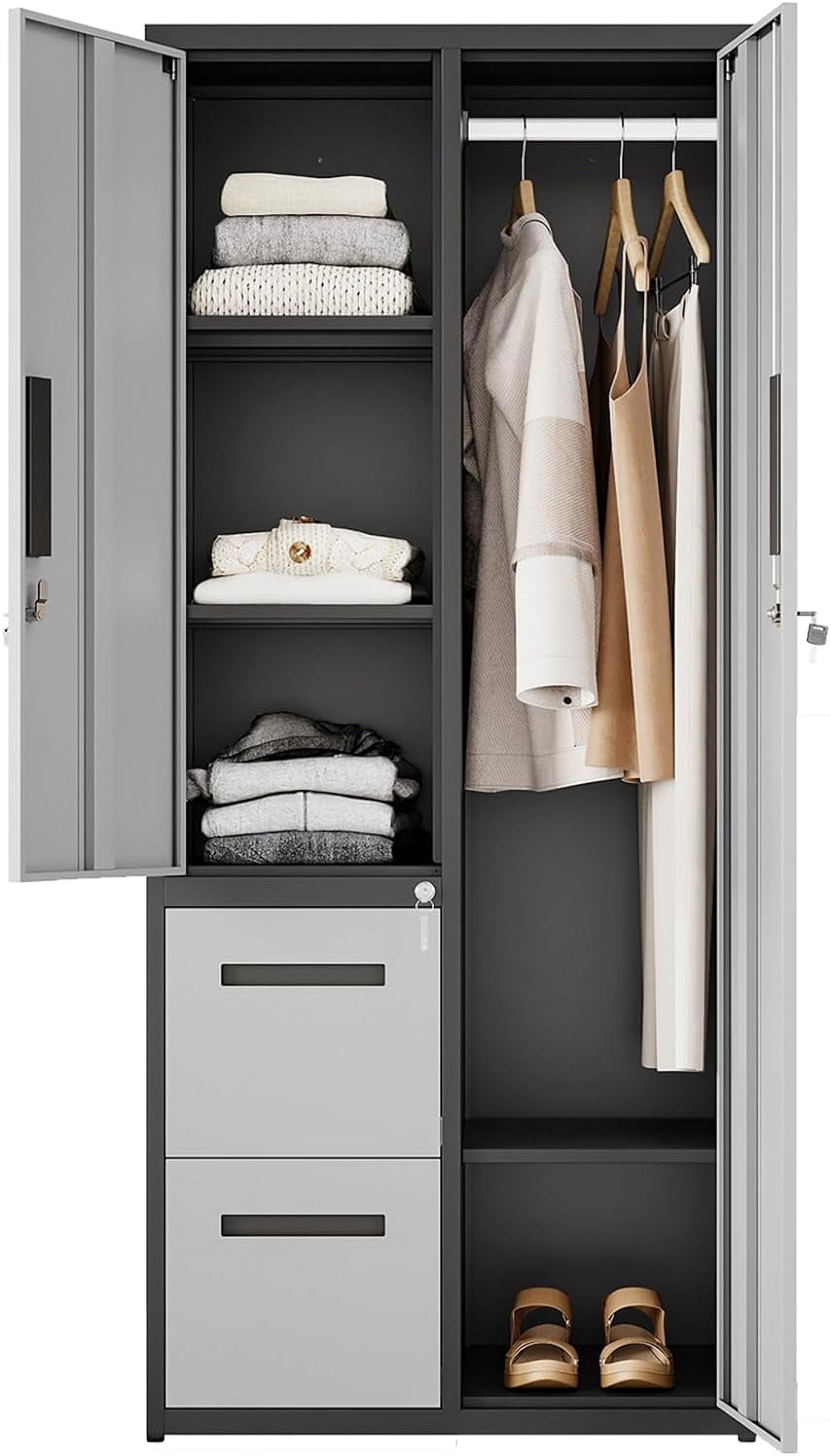 SASY XDC Metal Storage Cabinet Lockable Steel Office Storage File ...