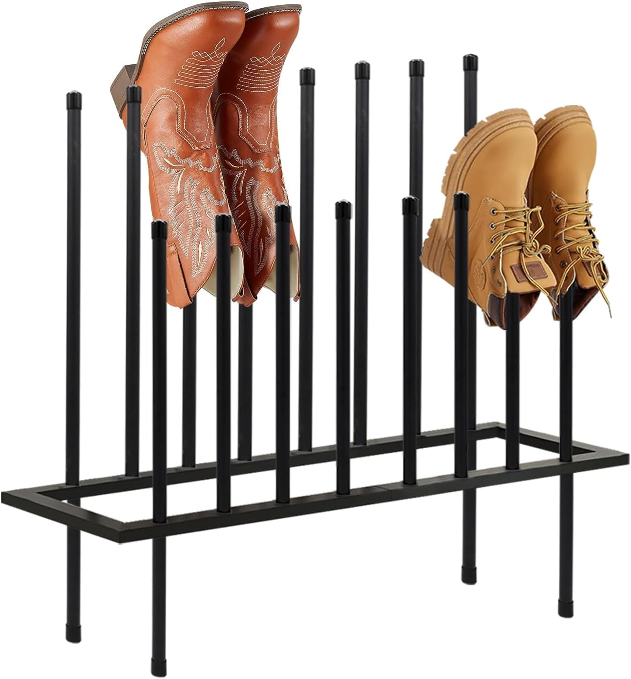 SASYXDC Boot Rack Shoe Cabinet Metal Shoe Rack for Closet Shoe ...