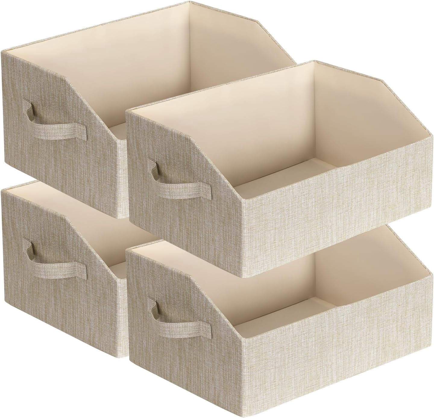 SASYXDC Closet Organizer Bins Fabric Storage Bins Foldable Storage Box ...