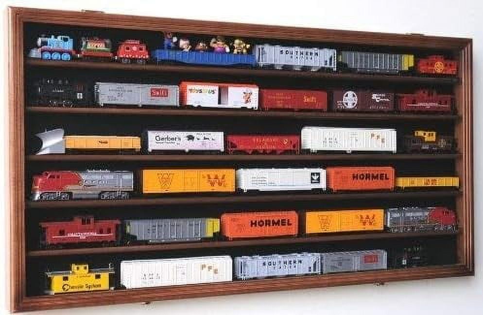 SASYXDC HO Scale Model Train Display Case Cabinet Wall w/98% UV ...