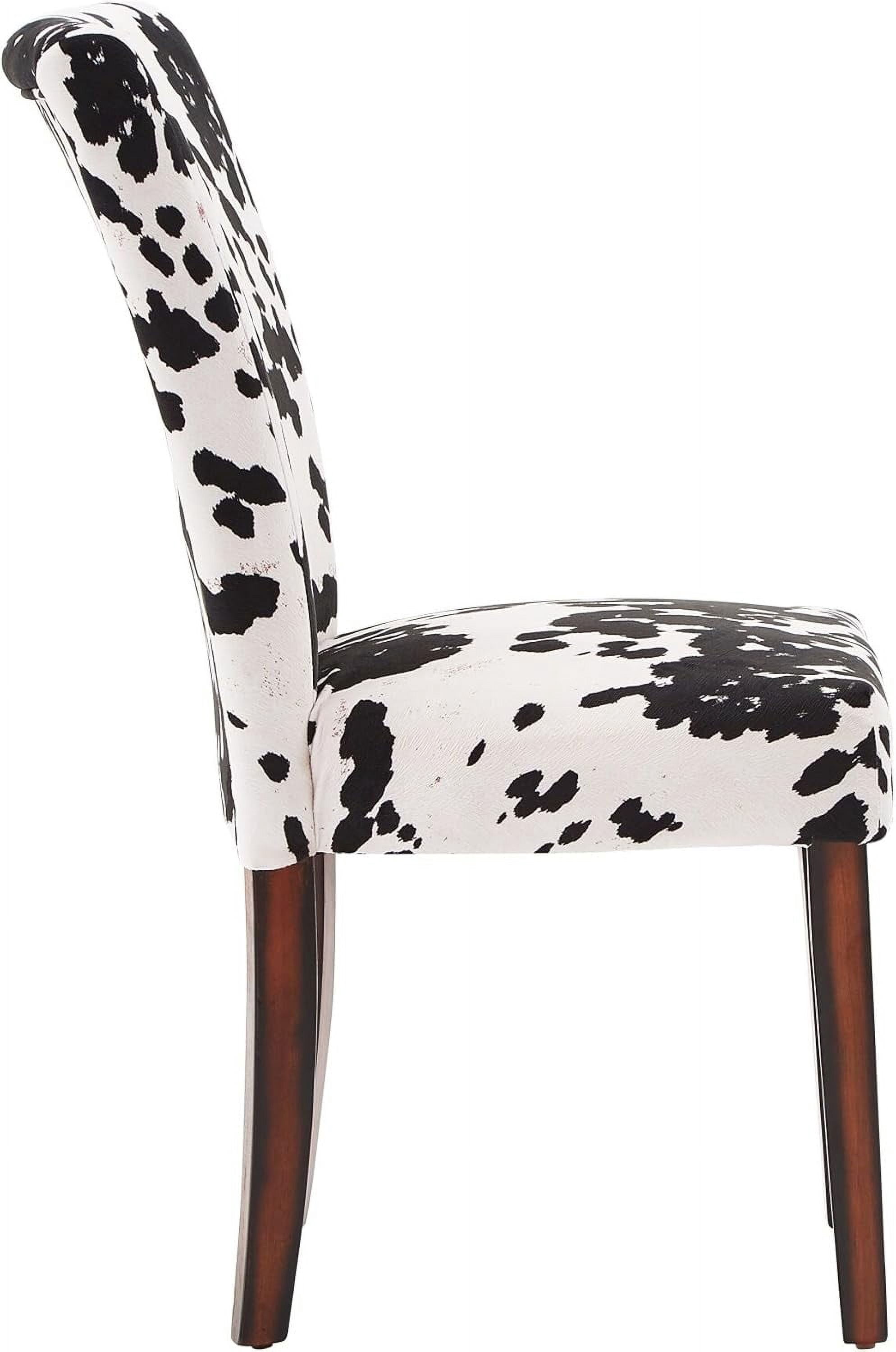 SASYXDC Portman Cowhide Parson Dining Chairs () by Bold Accent Chairs ...