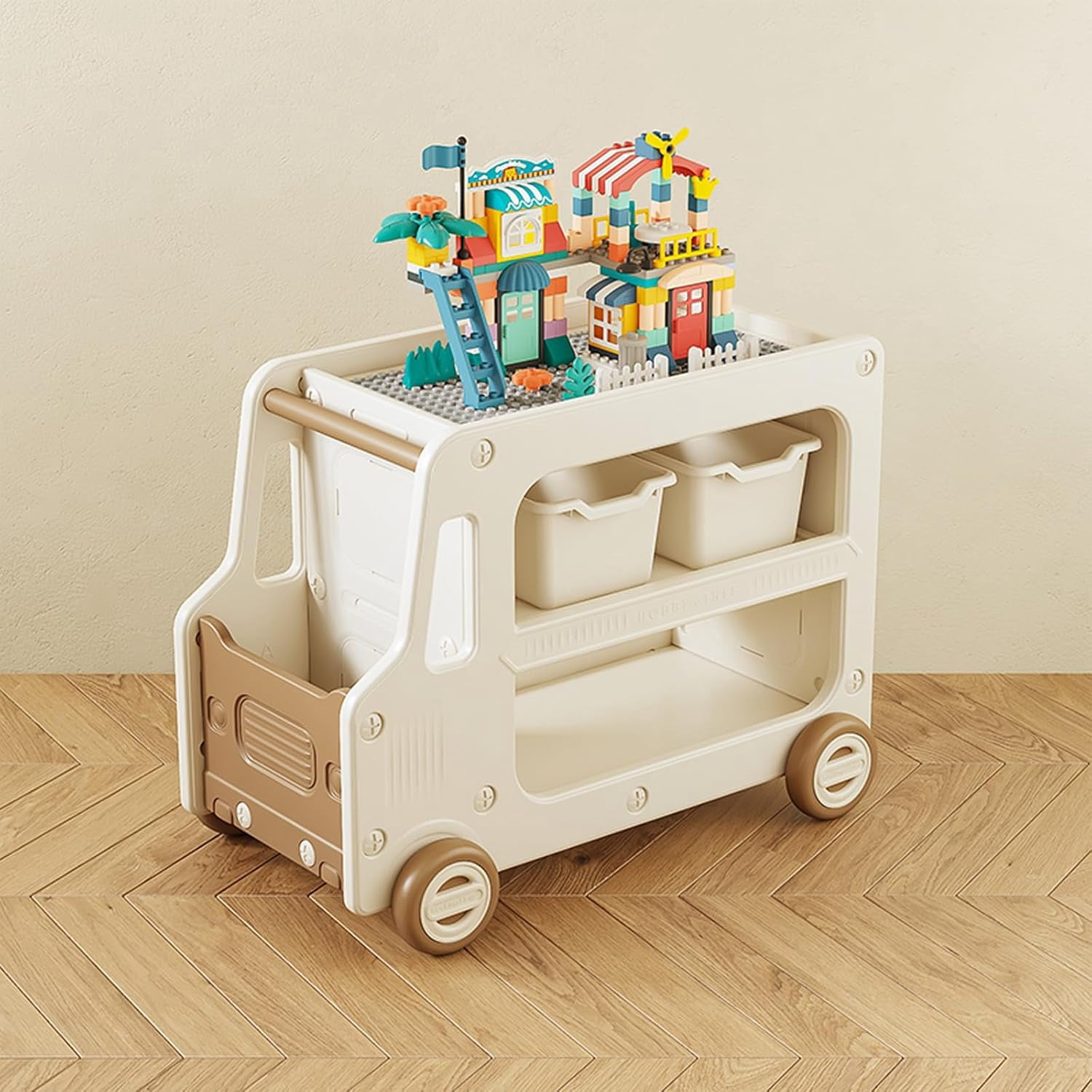 SASYXDC Toy Organizers And Storage For Kids 2 Layers Toy Storage ...