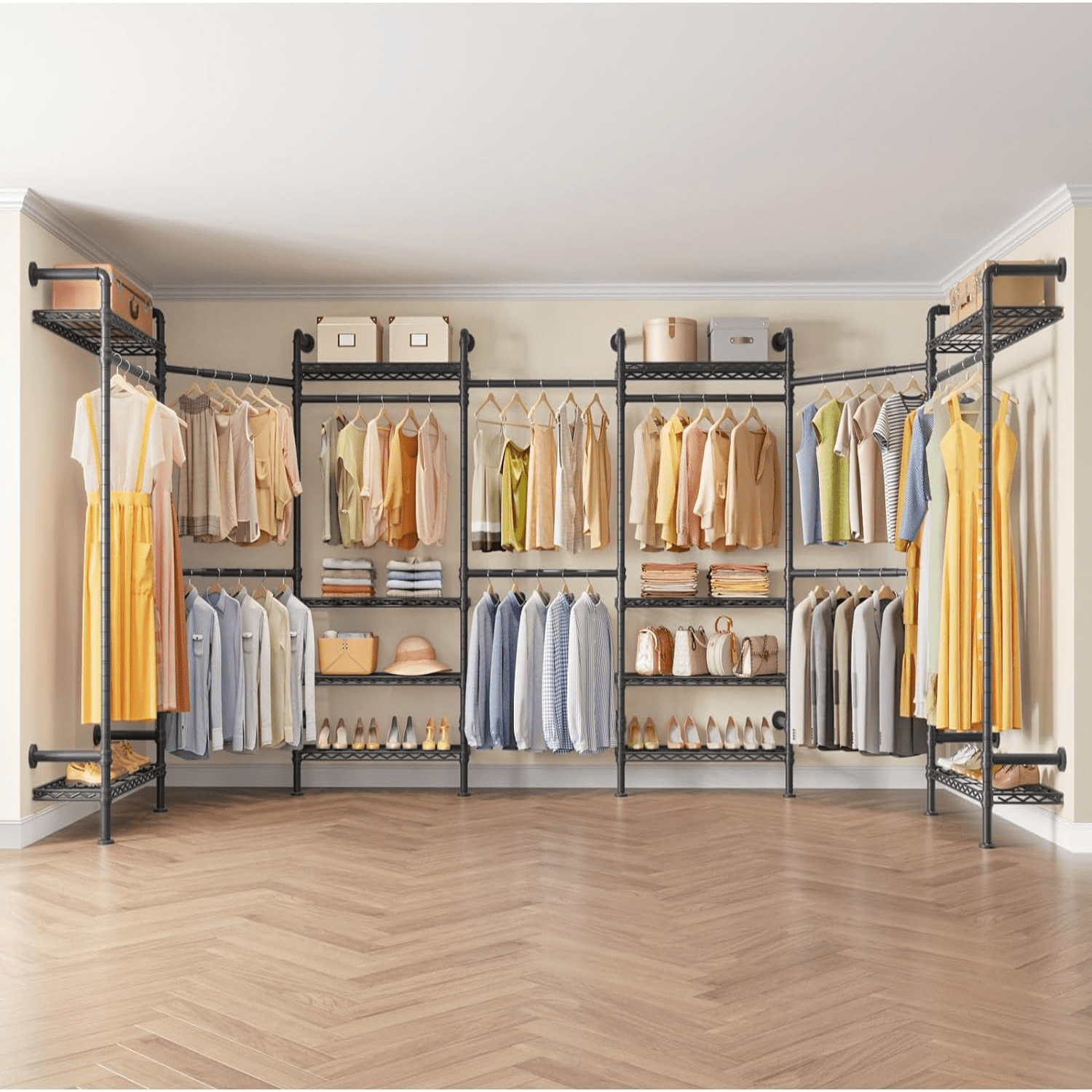 SASYXDC U3 U Shape Garment Heavy Duty Clothes for Hanging Clothes ...