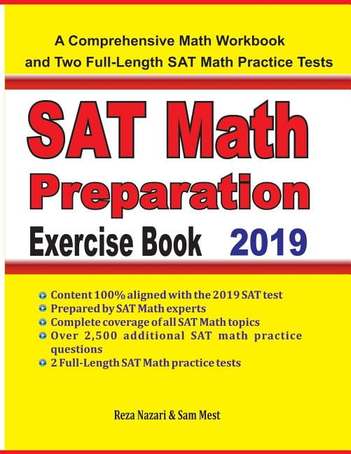 SAT Math Preparation Exercise Book: A Comprehensive Math Workbook and ...