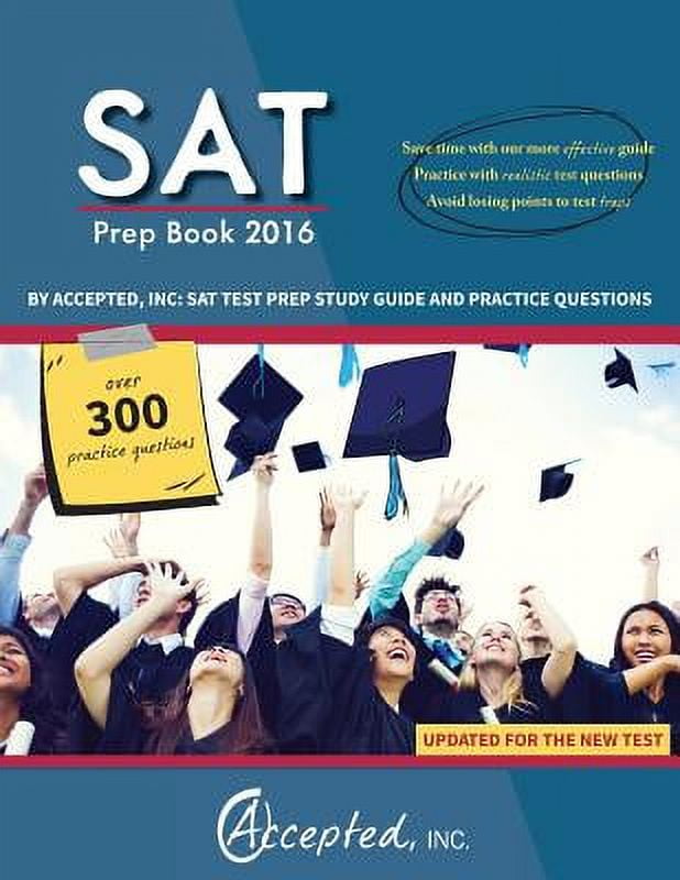 SAT Prep Book 2016 by Accepted, Inc : SAT Test Prep Study Guide and ...