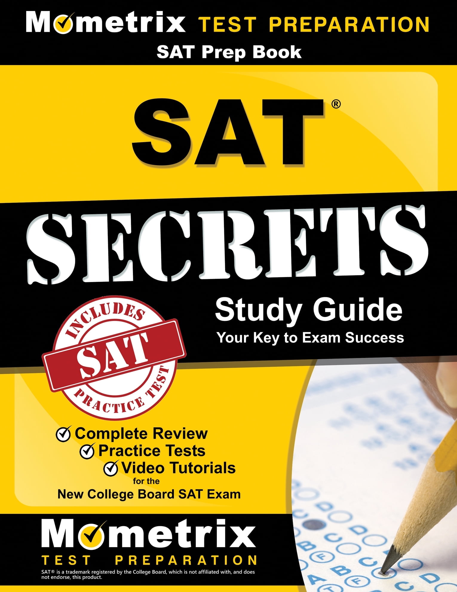 SAT Prep Book: SAT Secrets Study Guide: Complete Review, Practice Tests ...