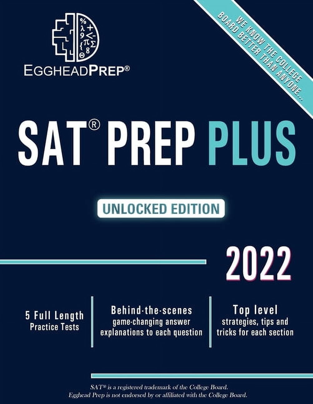 SAT Prep Plus: Unlocked Edition 2022 - 5 Full Length Practice Tests ...