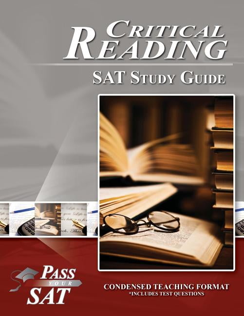 SAT Reading Study Guide - Pass Your Critical Reading SAT - Walmart.com