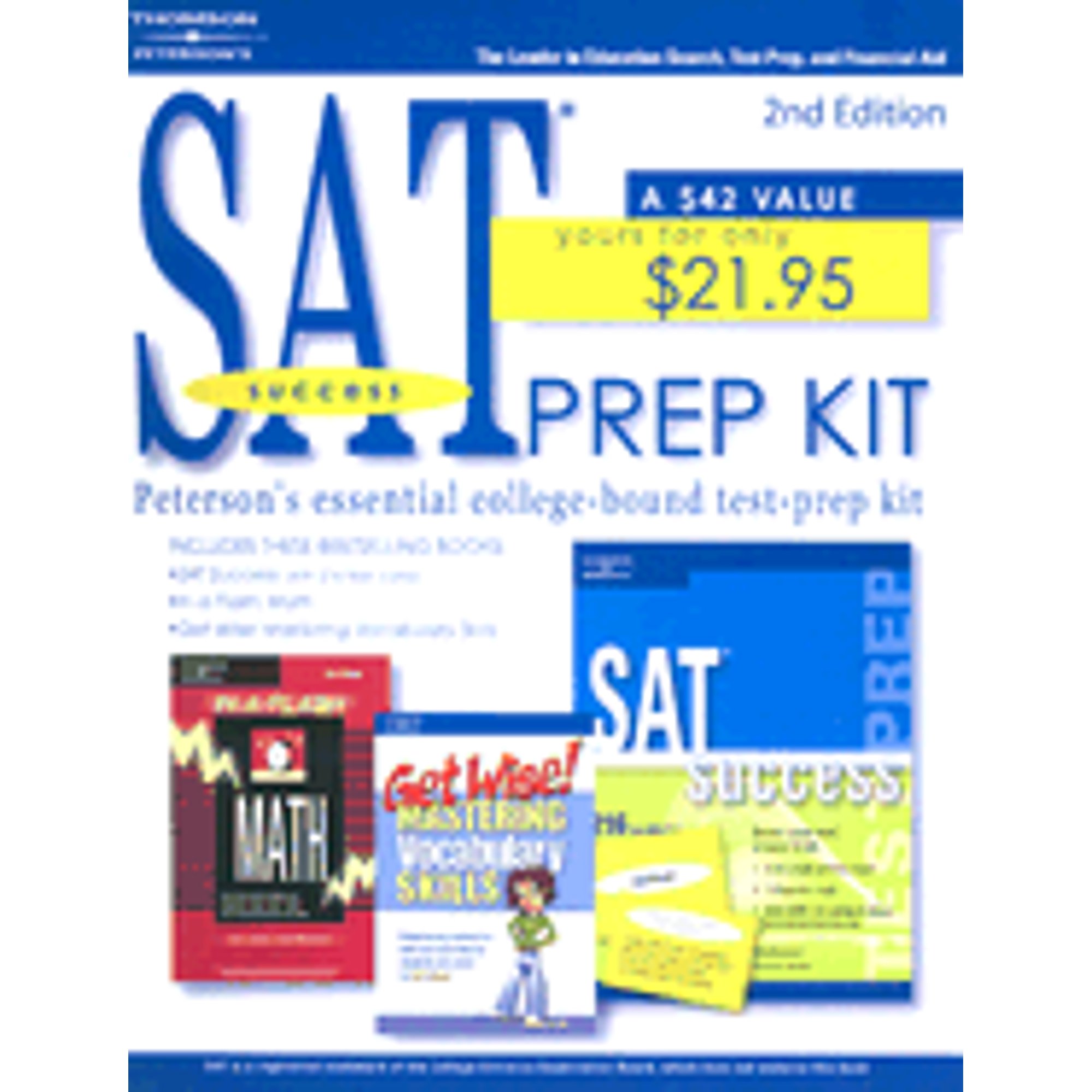 SAT Success Prep Kit, 2nd Ed (Paperback) by Peterson's - Walmart.com