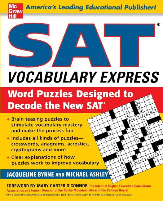 SAT Vocabulary Express: Word Puzzles Designed to Decode the New SAT ...