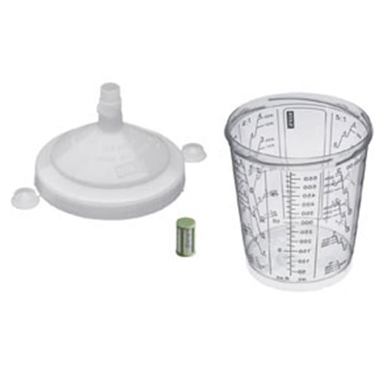 SATA 125070 0.6-Liter Disposable Cups with Lids, Filters and Plug-in ...