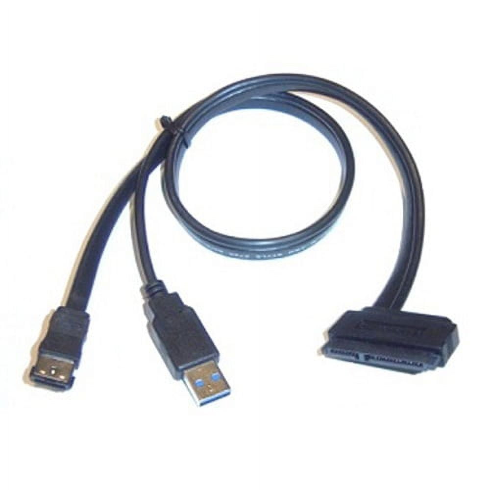 Micro SATA Cables, SATA 22 Pin Cable 2.5 Inch HDD, USB Powered, eSATA ...
