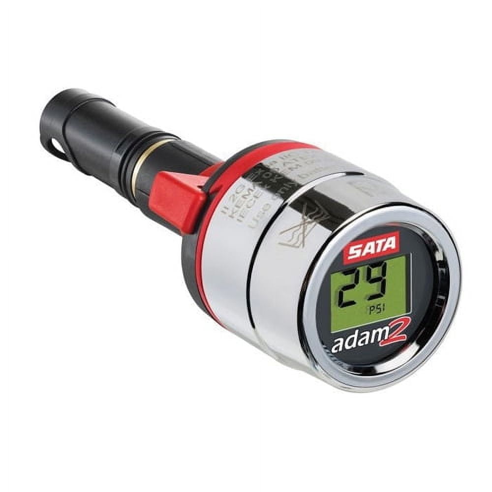 SATA 211557 ADAM 2 Digital Air Micrometer, 5000 Series Retrofit, Chrome ...