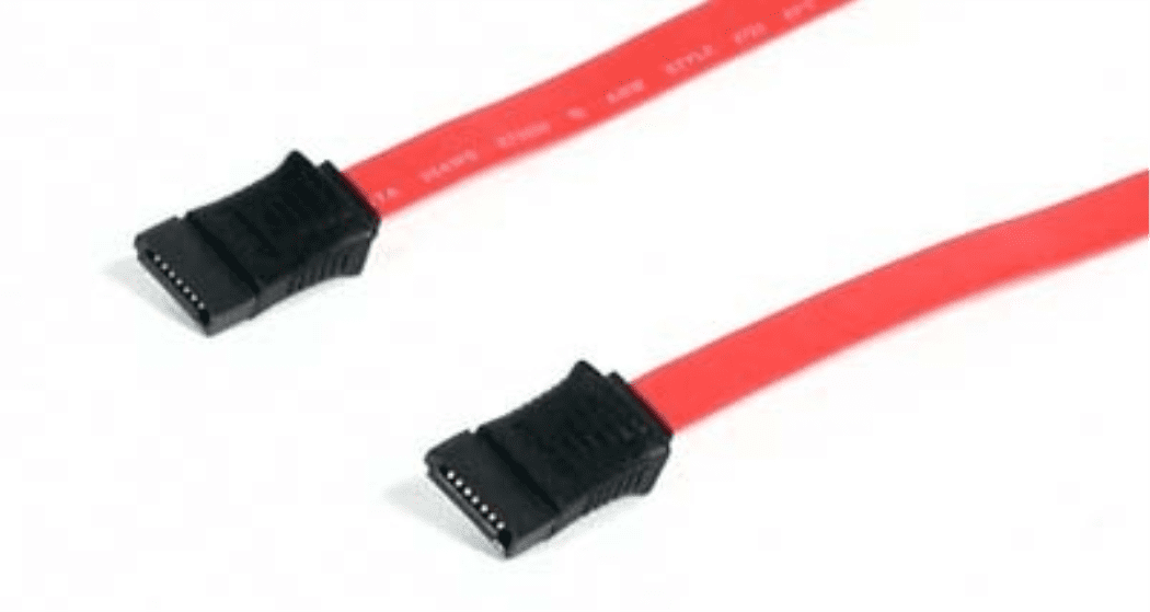 SATA Cables 24 Inch 2 FT Straight Red Hard Drive Optical Drive Data P3 ...
