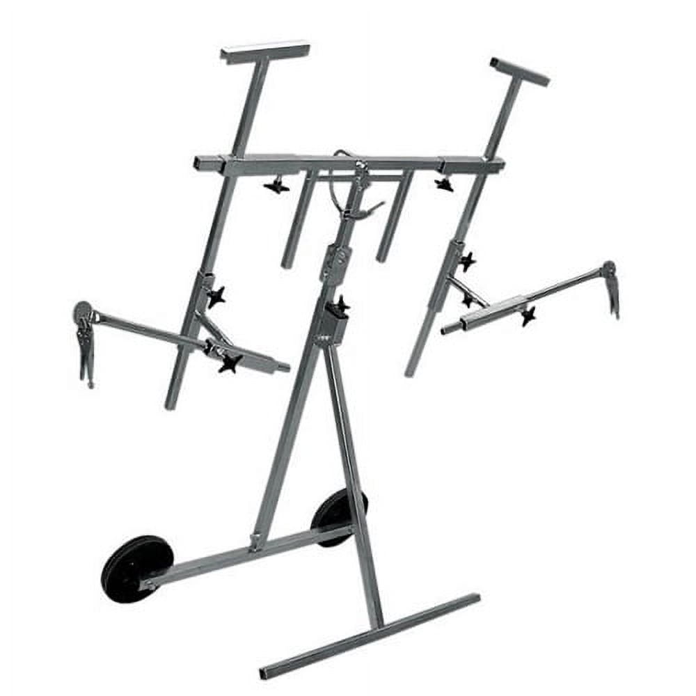 SATA EF190 MultiFlex I Parts Stand, 360-Degree Adjustable, 5 Securing ...