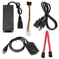 SATA/PATA/IDE Drive to USB 2.0 Adapter Converter Cable for 2.5 / 3.5 ...