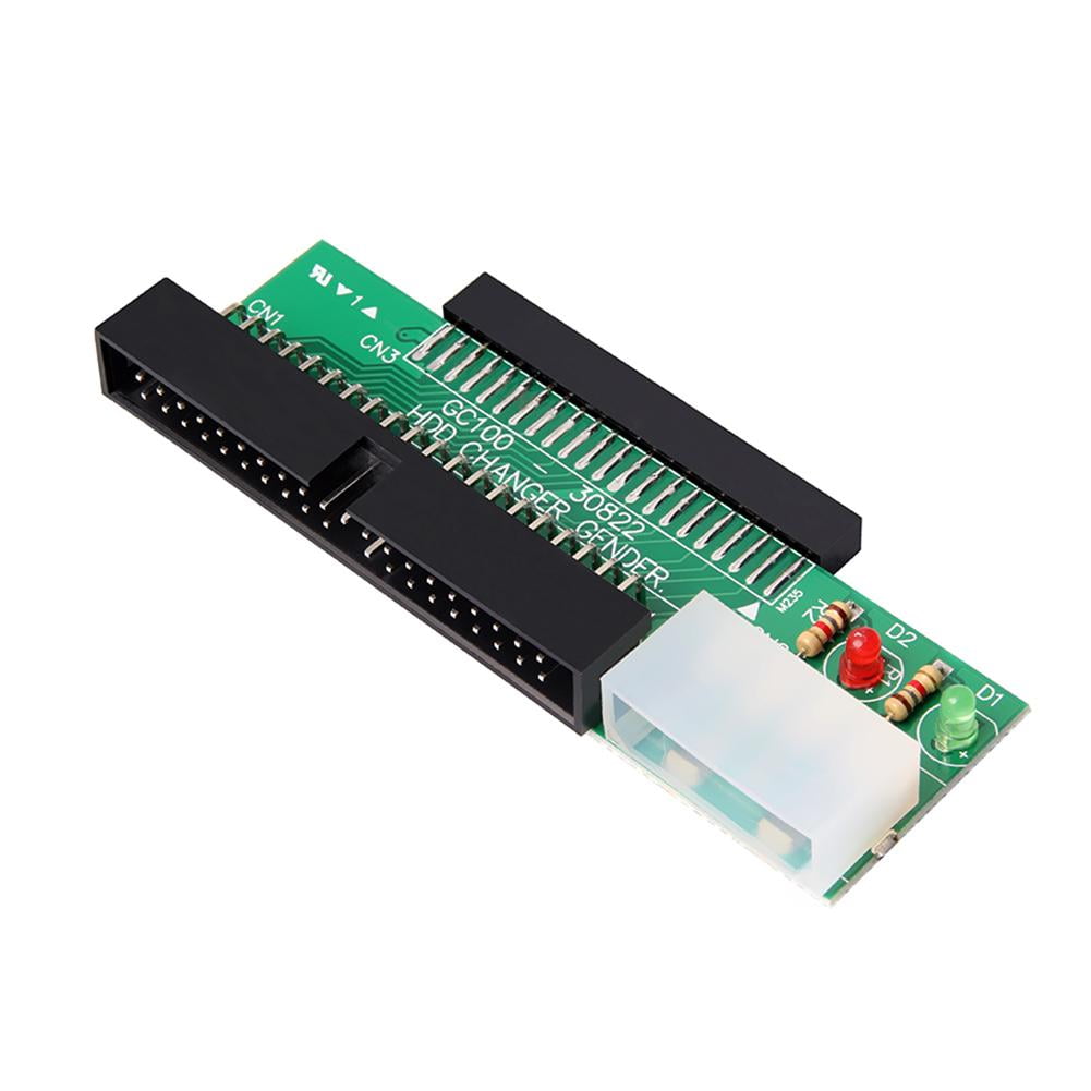 SATA to IDE Hard Drive Adapter Converter 3.5 HDD Parallel Serial to ATA ...