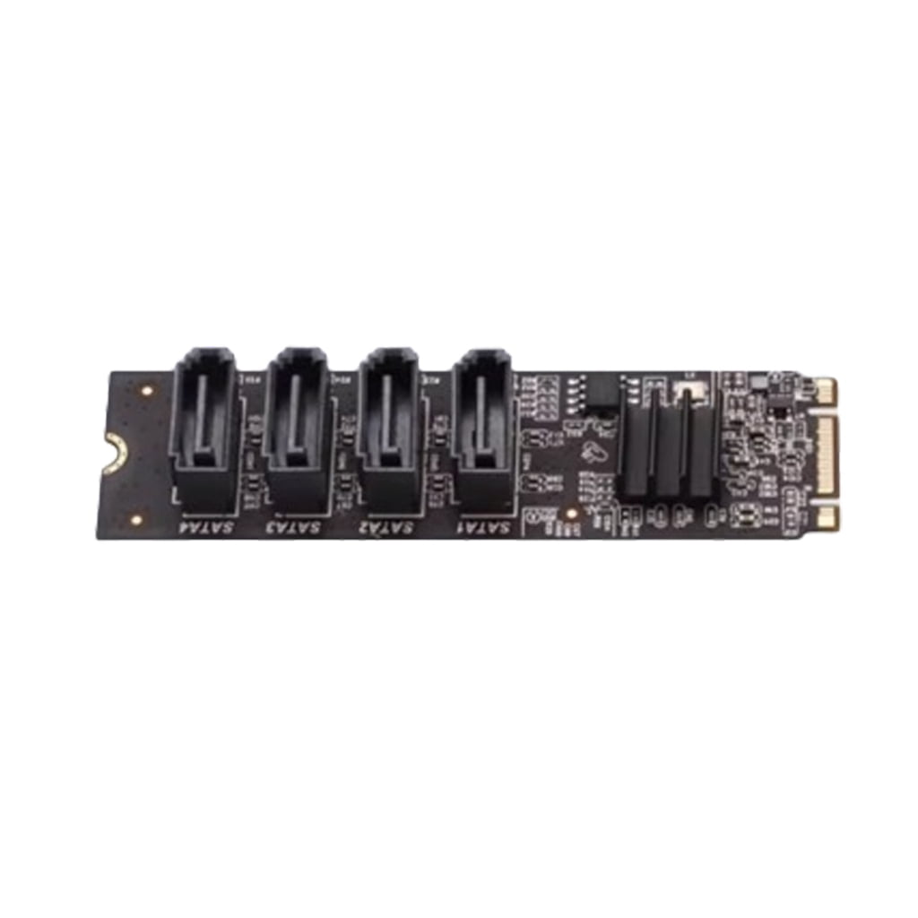 SATA3.0 Adapter Card 4 Port SATA3 Expansion Card TXB184 Rise Card For ...