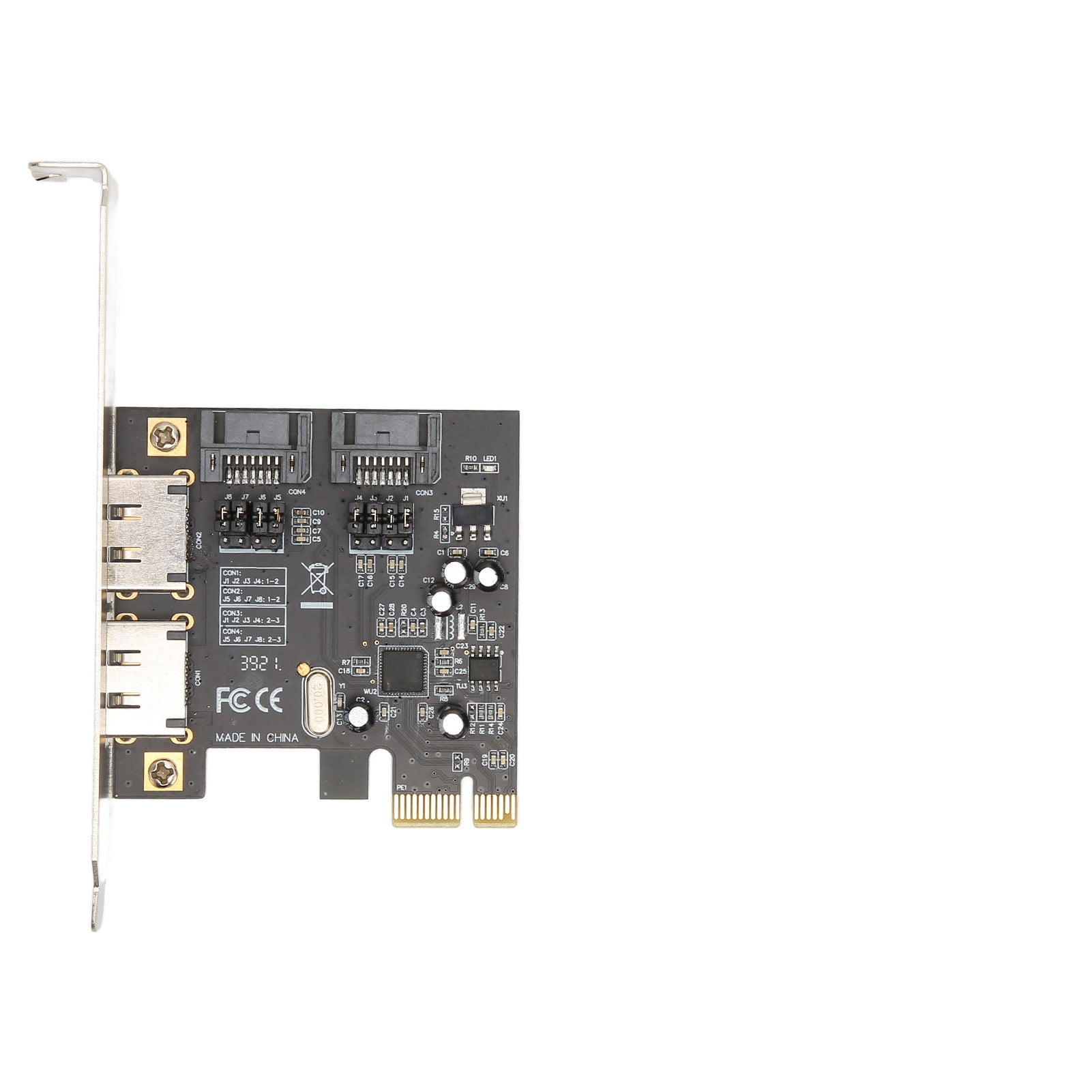 SATA3.0 Riser Card 2 ESATA 6.0 Gbps 3.0 Gbps 1.5 Gbps Transfer PCB PCI ...