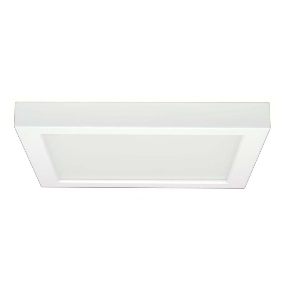 SATCO Blink Transitional 9" Surface Mount 18.5W 120V LED 5000K White ...