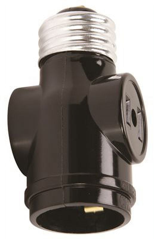 SATCO® KEYLESS CURRENT TAP, MEDIUM BASE, BROWN per 20 Each - Walmart.com