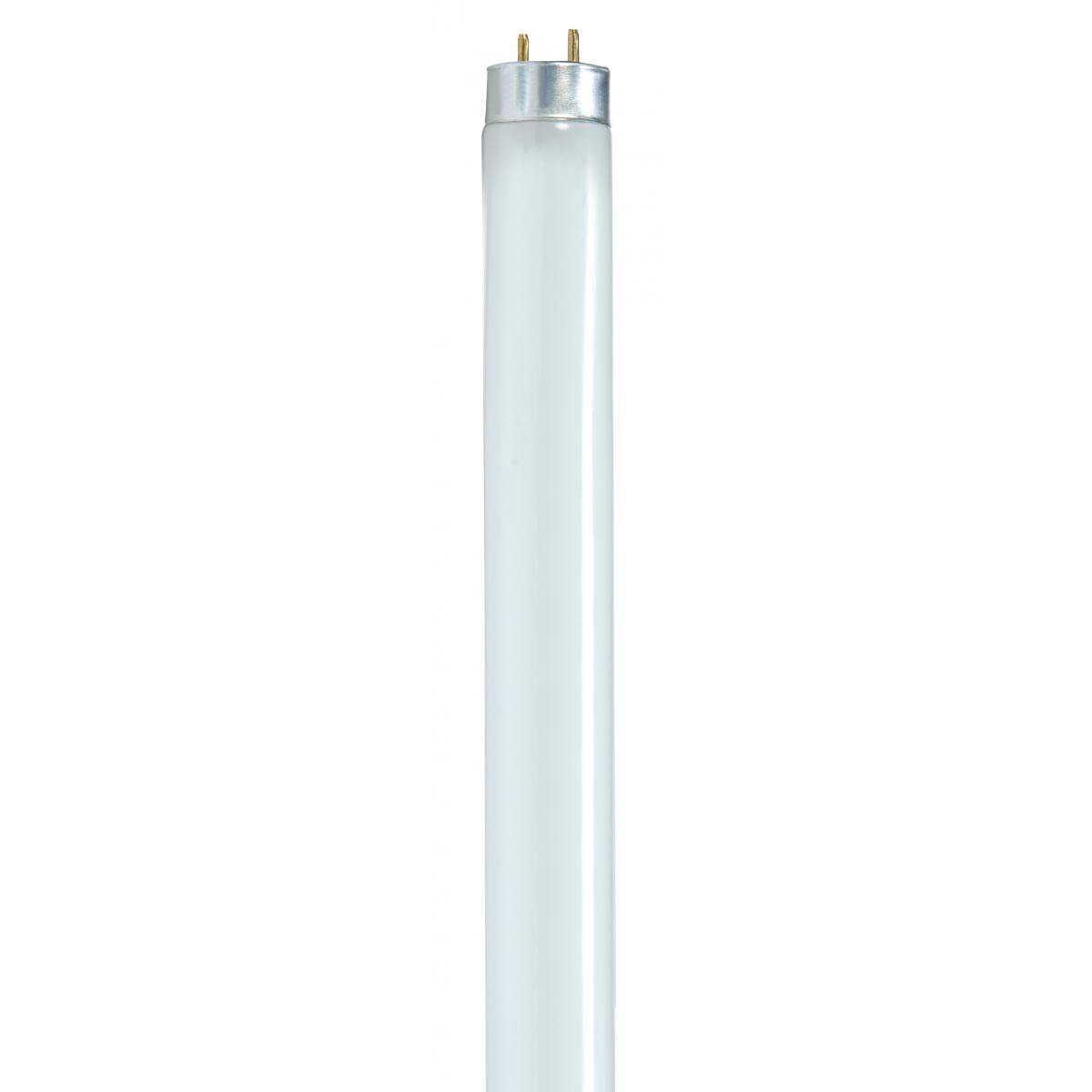 SATCO S8406 T8 Linear Fluorescent Tube Light Bulb 17 Watt 4100K G13 Bi ...
