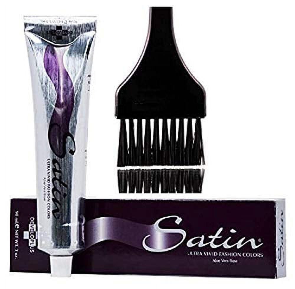 SATIN Hair Color, Developlus Ultra Vivid Fashion Colors (with Sleek ...