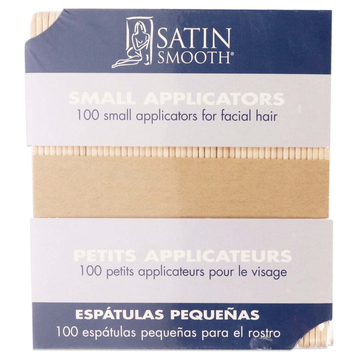 SATIN SMOOTH Applicators, Small 100ct, - Walmart.com