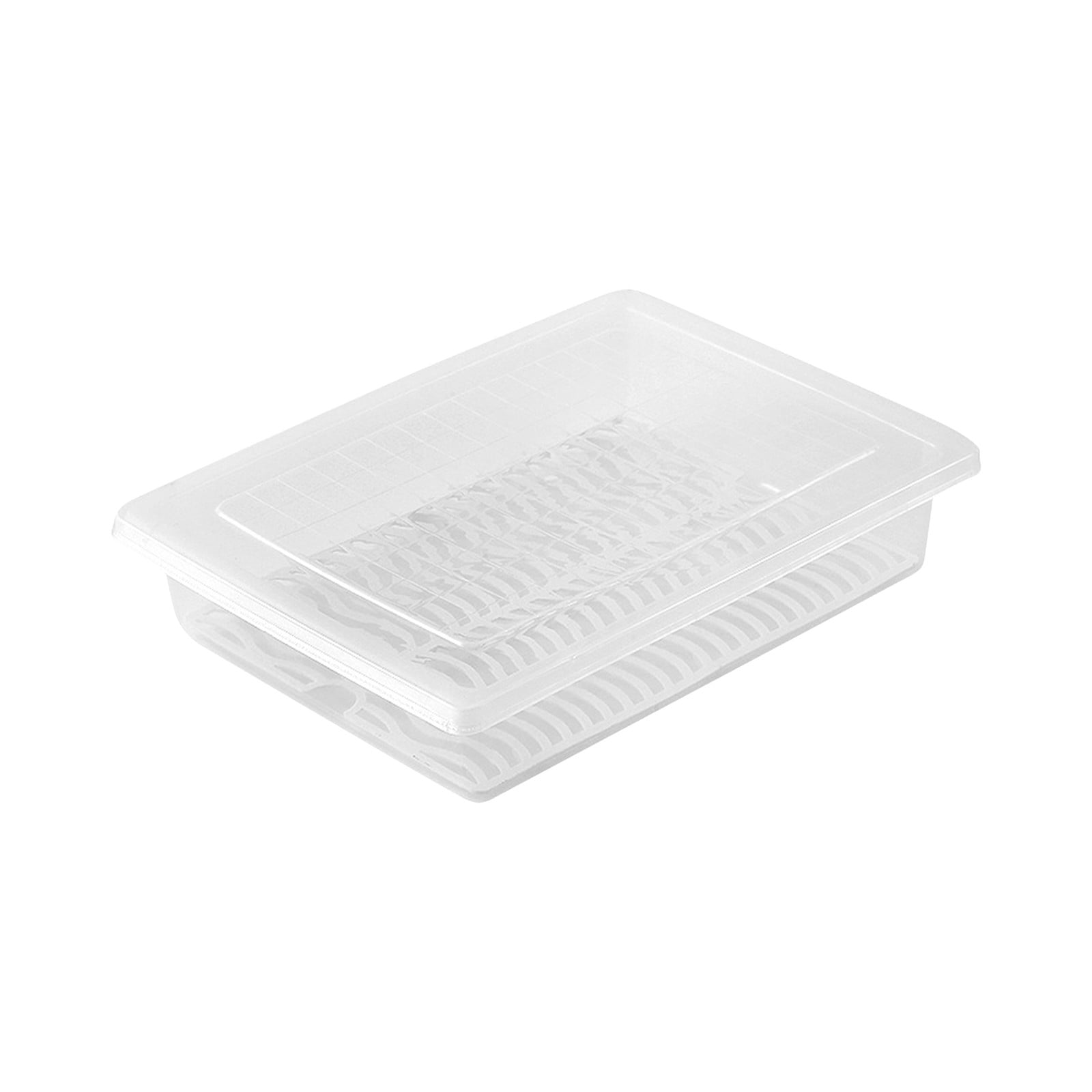 SATRINO 1 Pack-Plastic Bacon Keeper with Lids Airtight, Deli Meat Cold ...