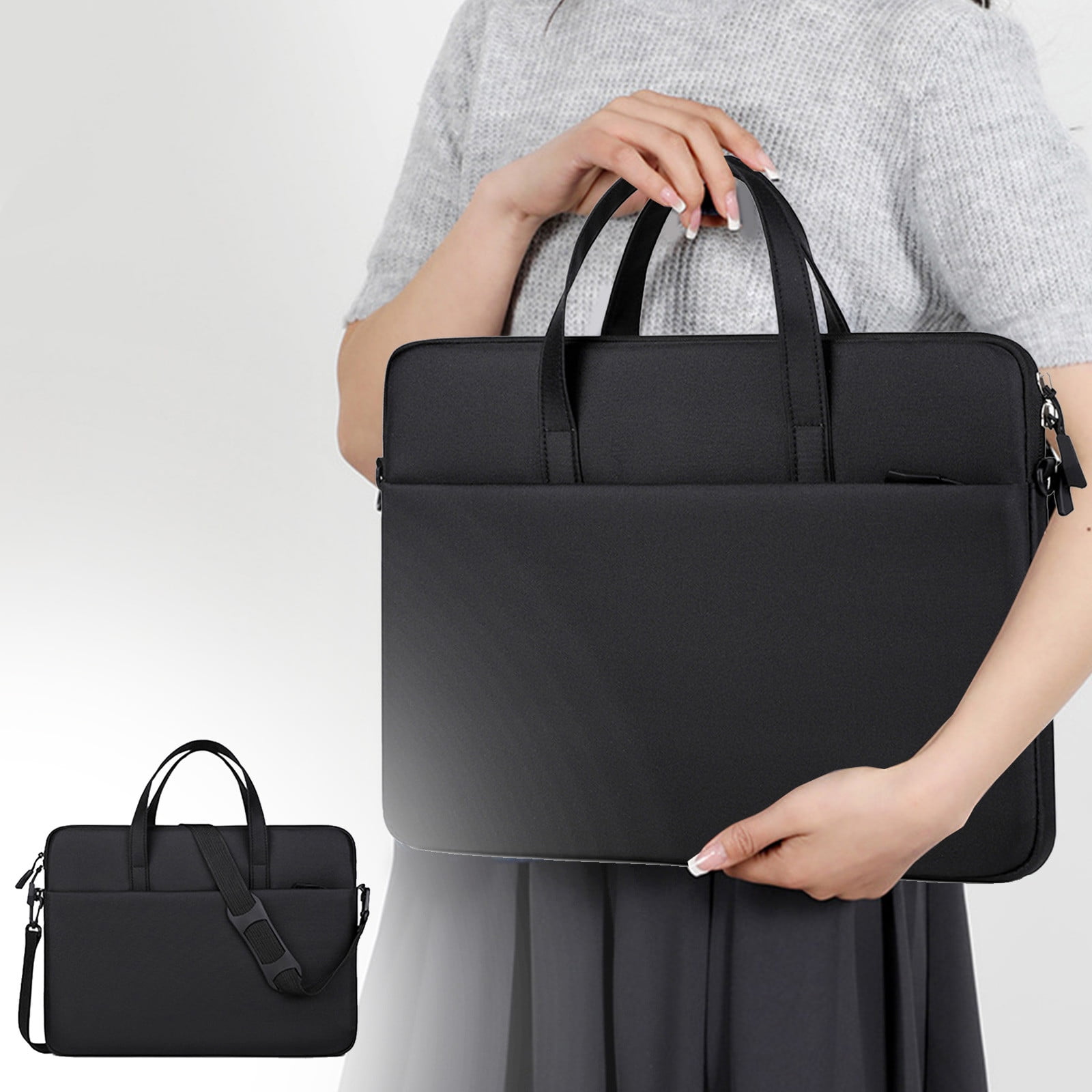 SATRINO 15 15.6 16 inch Laptop Computer PC Shoulder Bag Carrying Case ...