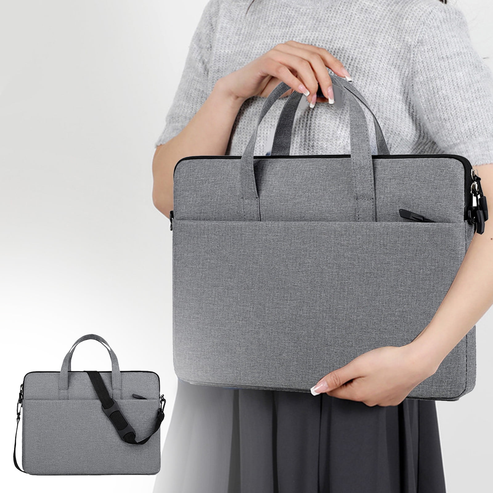 SATRINO 15 15.6 16 inch Laptop Computer PC Shoulder Bag Carrying Case ...