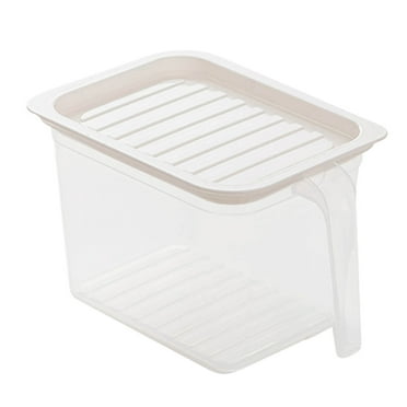 Isaac Jacobs Large Stackable Organizer Bin w/Lid, Fridge/Freezer/Food ...