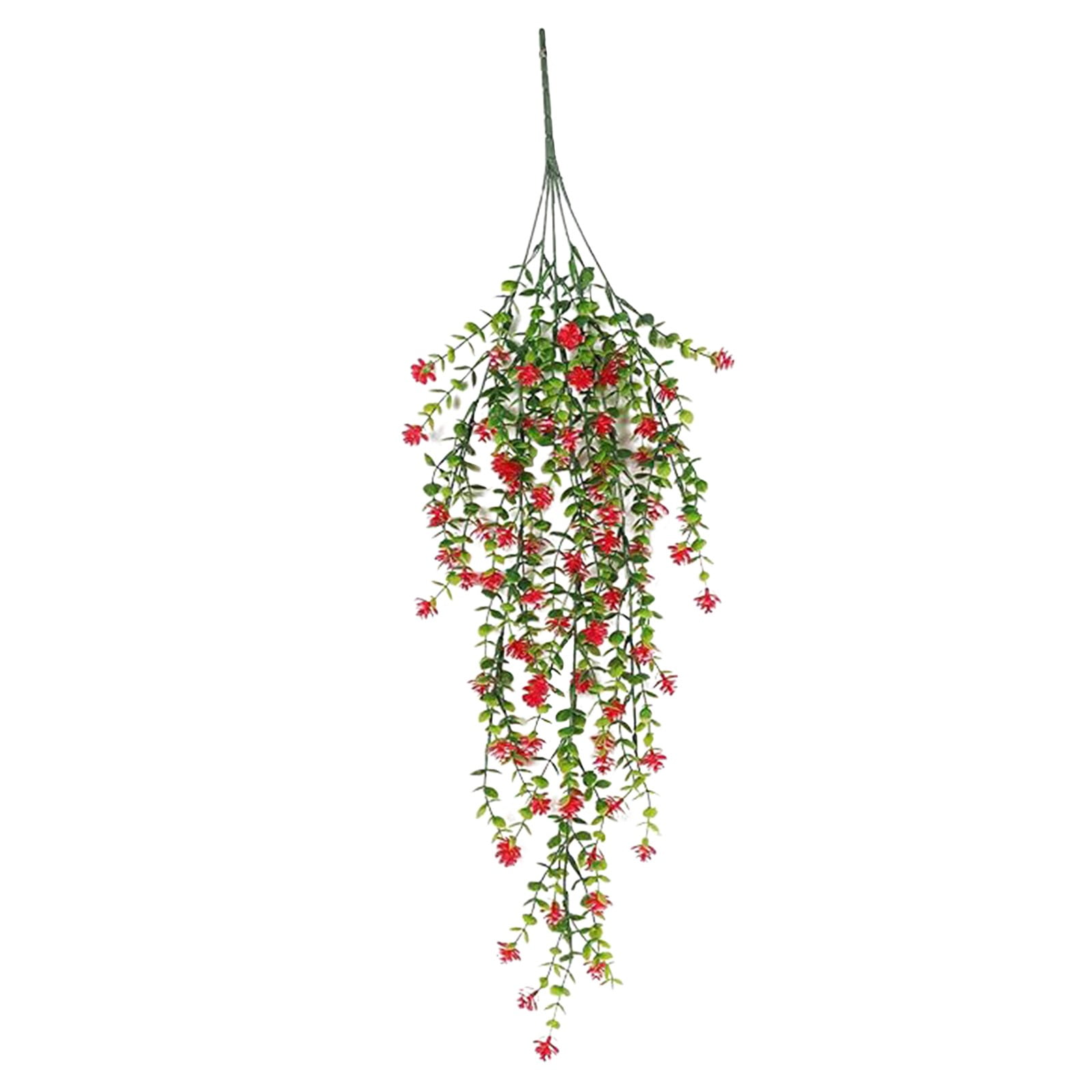 SATRINO Artificial Hanging Flowers Bougainvillea, UV Resistant Fake ...