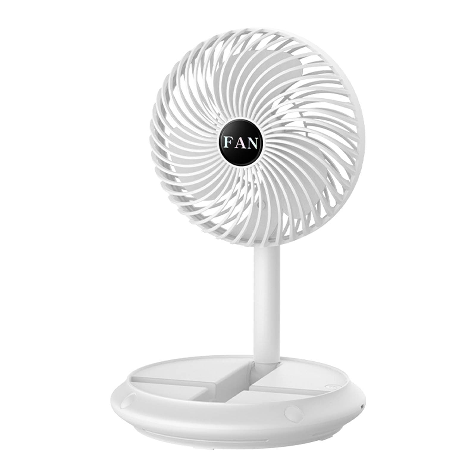 SATRINO Desk and table fan, Foldable Fans Portable Travel Fan Battery ...