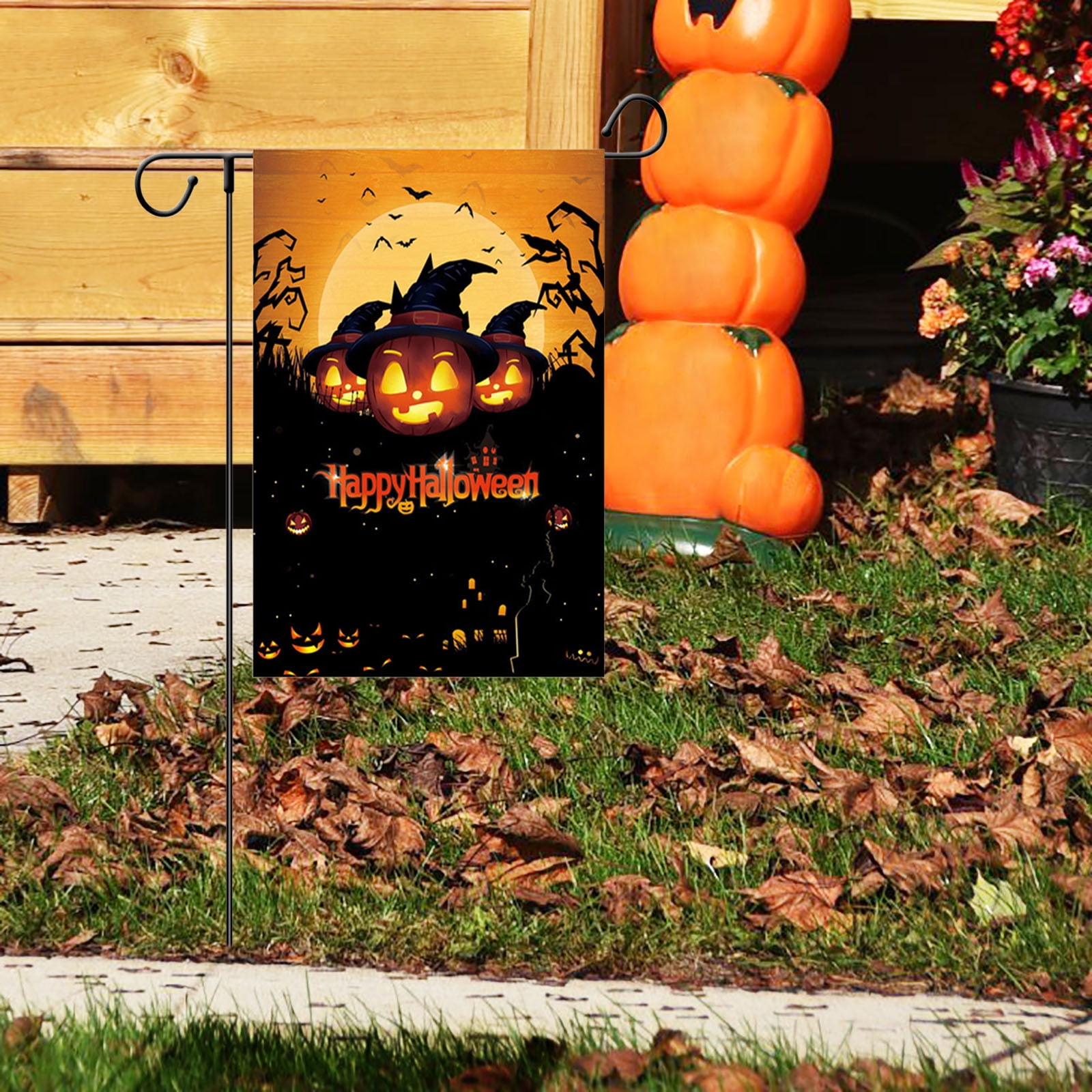 SATRINO Halloween Garden Flag, I Smell Children Garden Flag, Halloween ...