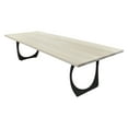 SATUS WHITE OAK RECTANGULAR CONFERENCE TABLE - 120" - Walmart.com