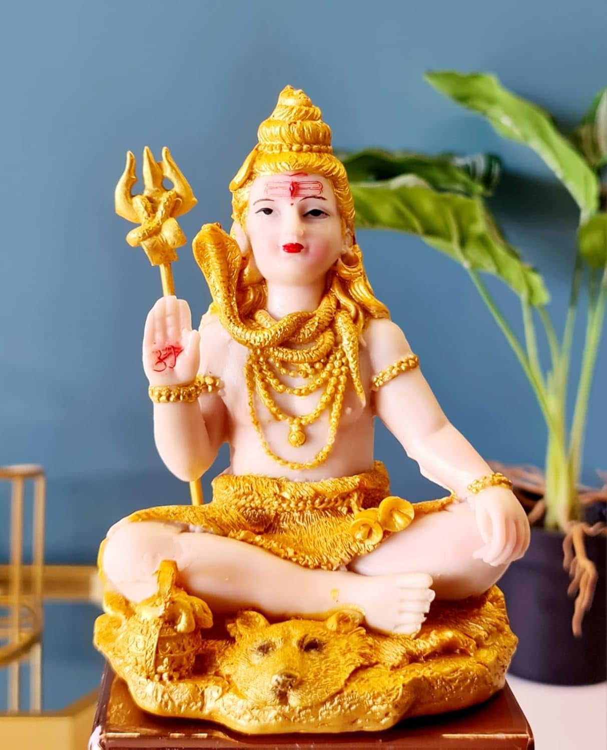 SATYAM KRAFT 1 Piece Shiv Idol Statue Lord Shiva Murti for Home ...