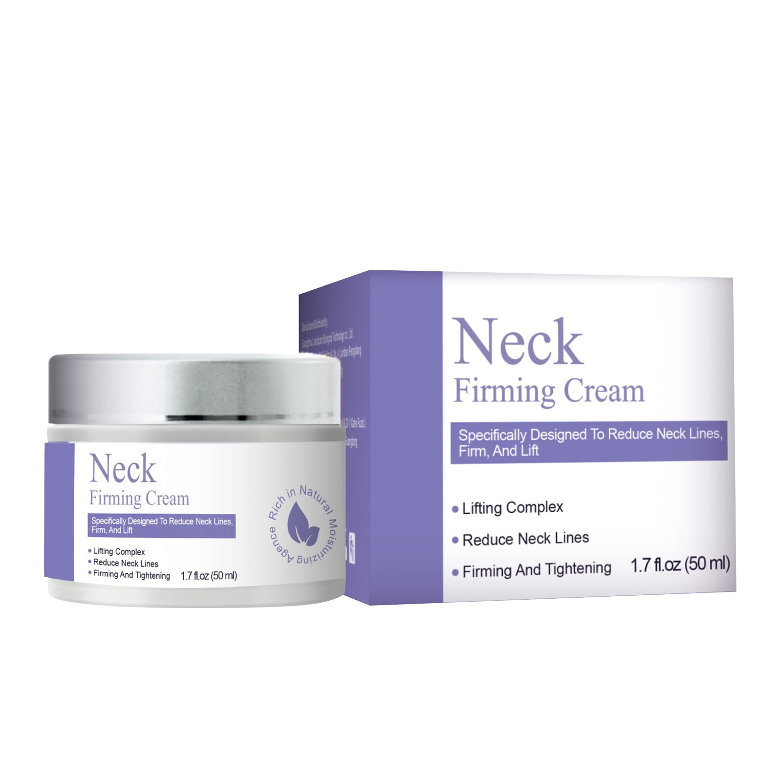 SAUVAGINE Neck Firming Cream - Anti-Aging Neck Cream for Tightening and ...