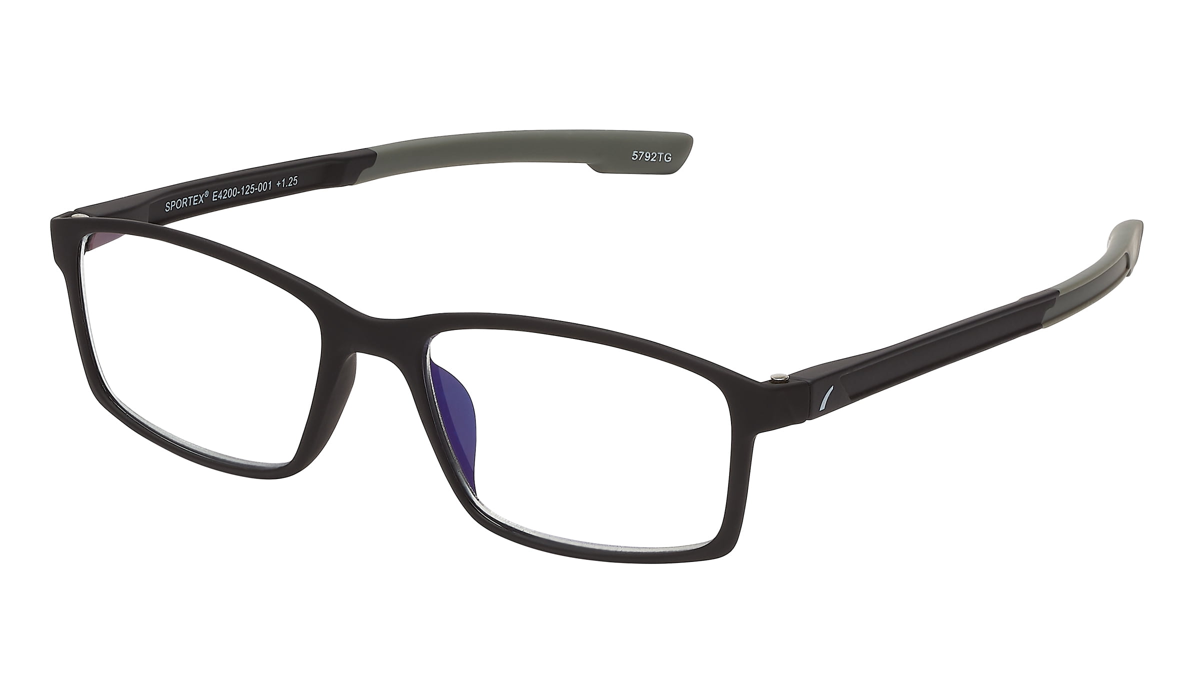 SAV Sportex Blue Light Protection Reading Glasses, Rectangle Full Rim ...