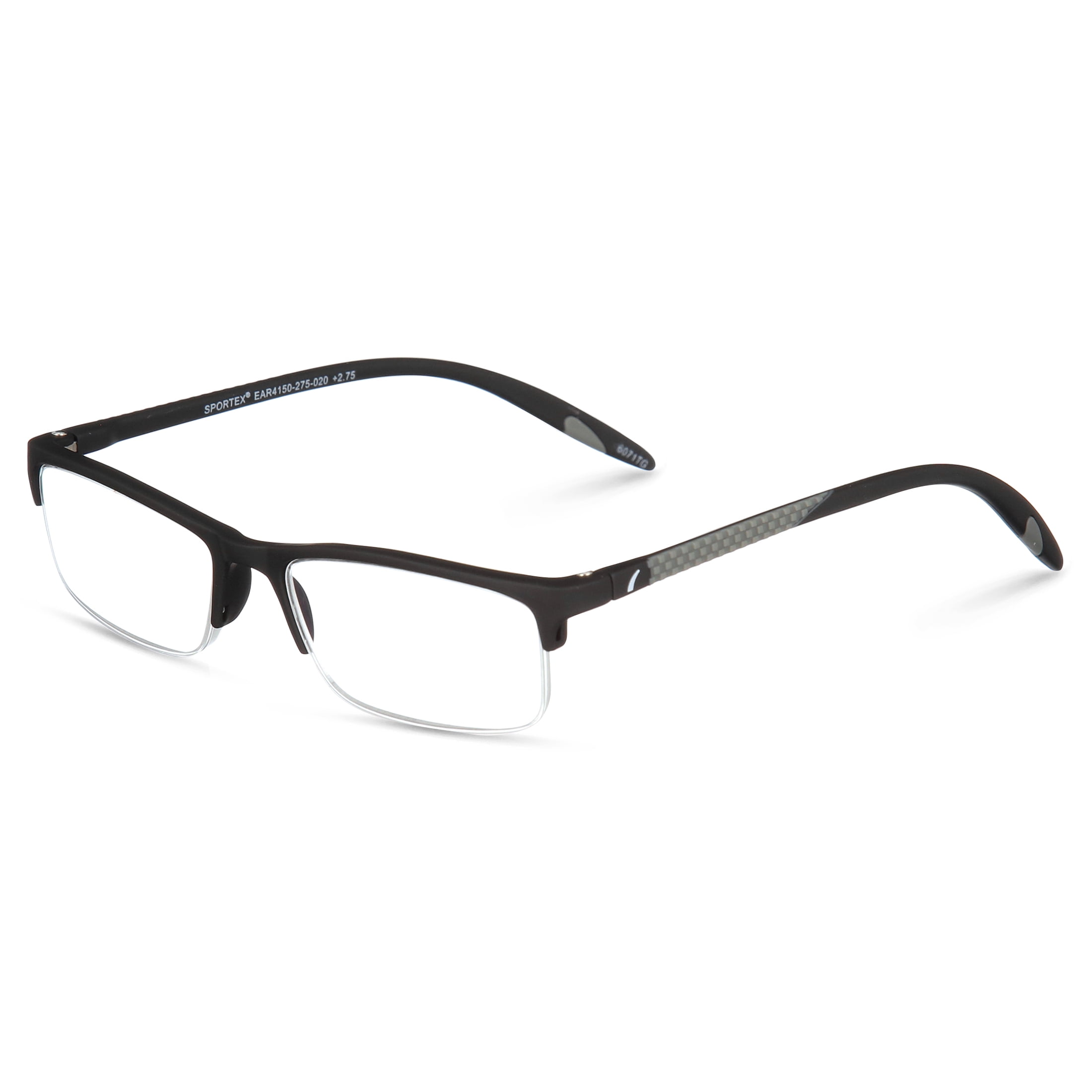 SAV Sportex Reading Glasses, Semi-Rimless Sport Frame, AR4150, +2.75 ...