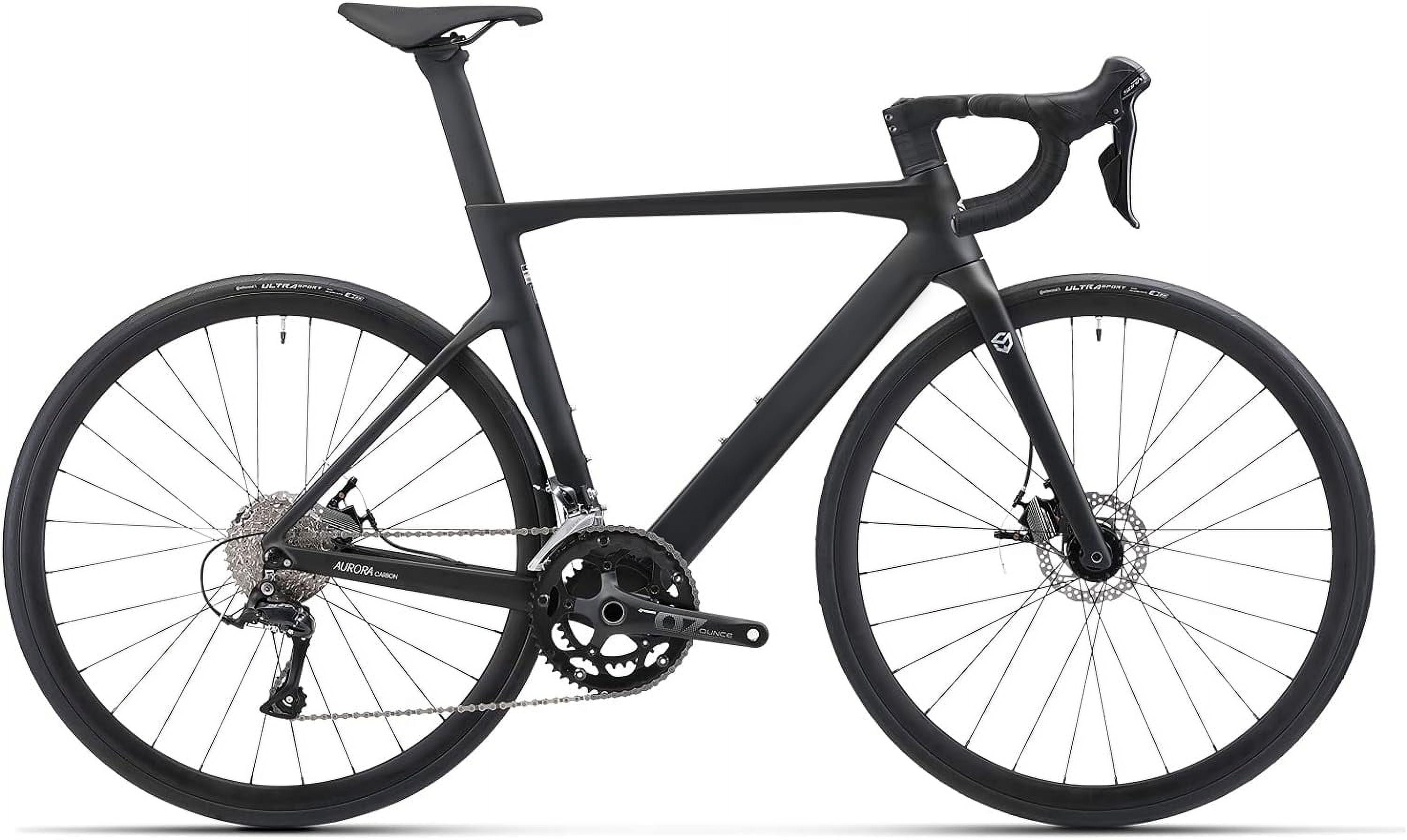 SAVADECK Carbon Disc Road Bike, 18 Speed, Shimano SORA R3000, T800 ...