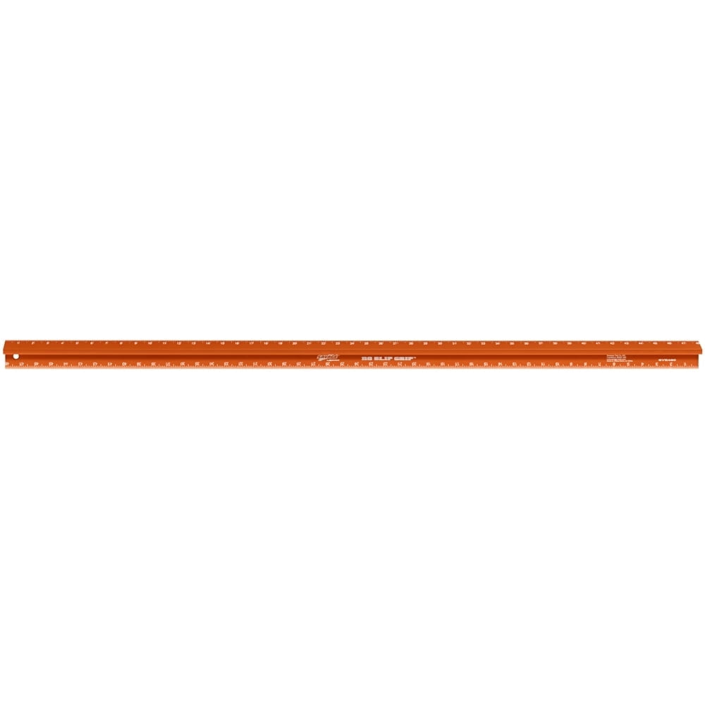 Swanson Savage 48" Anodized Aluminum No Slip Straight Edge with Thumb ...