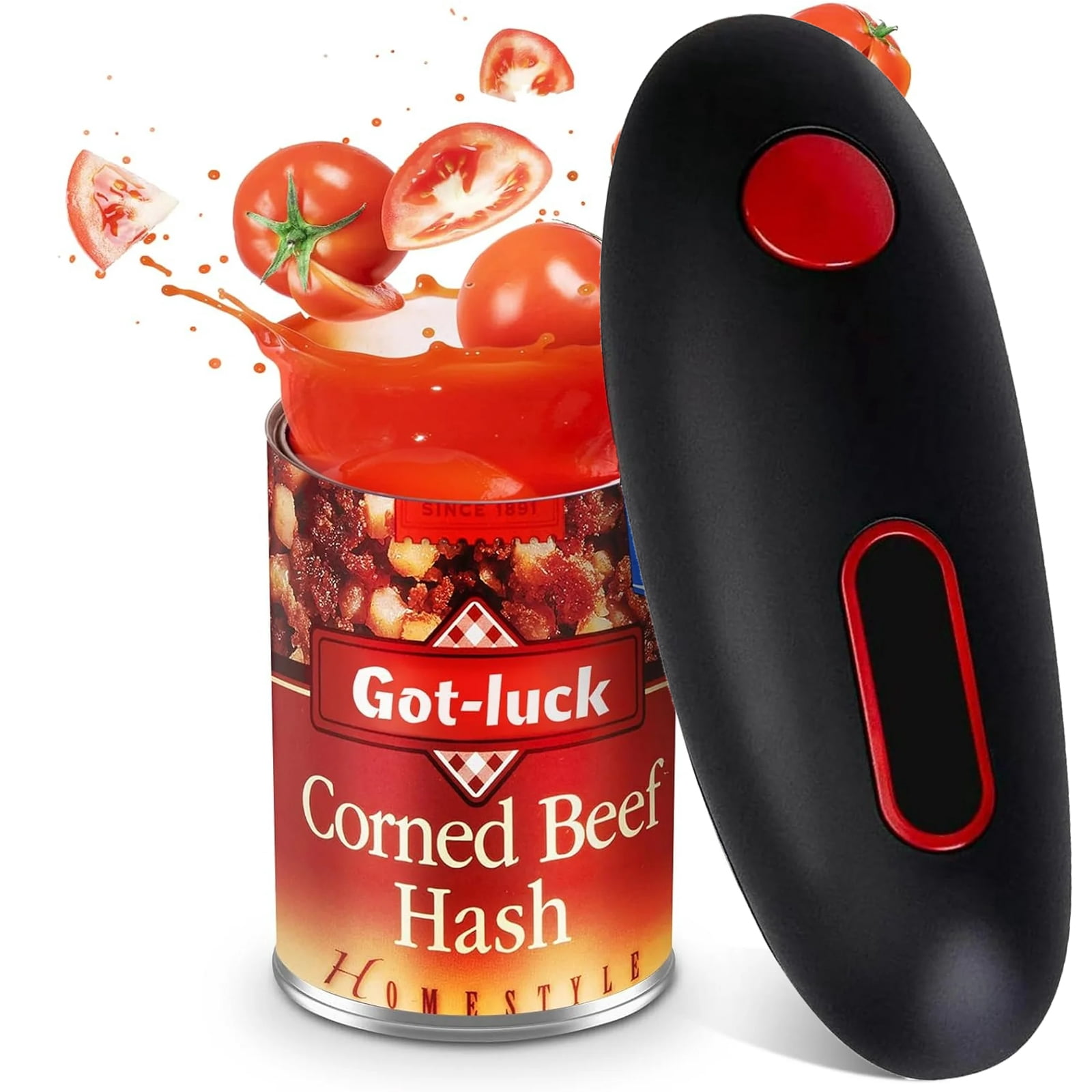 SAVALETOR Electric Can Opener One Touch Switch Smooth Edge Automatic ...