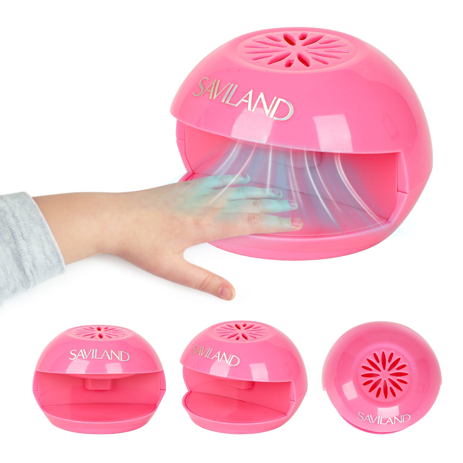 SAVILAND Quick Drying Nail Dryer: Portable Safe Nail Fan Dryer for ...