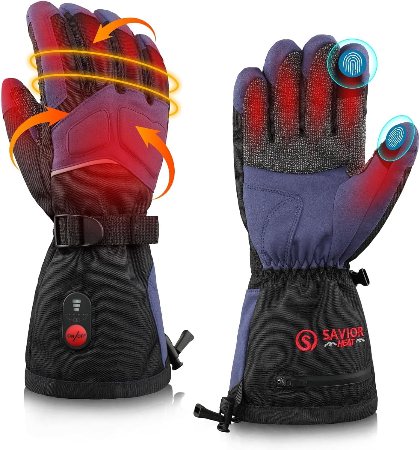 Heated Work Gloves - Work safety hand protection - Walmart Business ...
