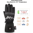 SAVIOR HEAT Rechargeable Heated Gloves for Men & Women – 3M Thinsulate ...