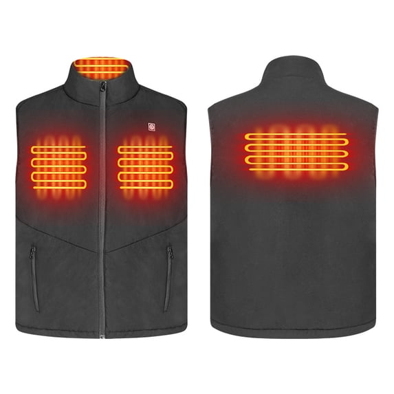 SAVIOR HEAT Rechargeable Heated Vest - 3 - Level Temp Control, 5V ...